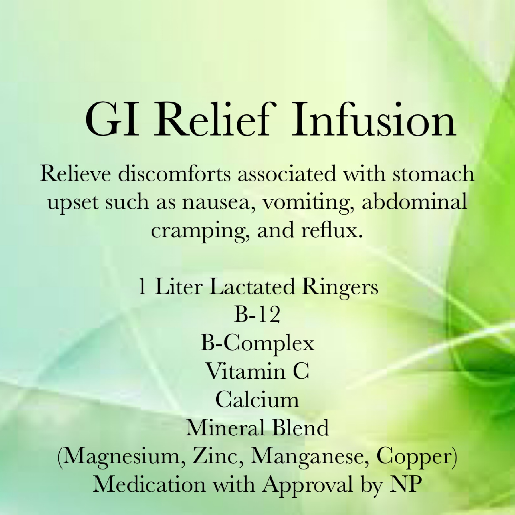 Infusions & Benefits – Coastal Wellness NC